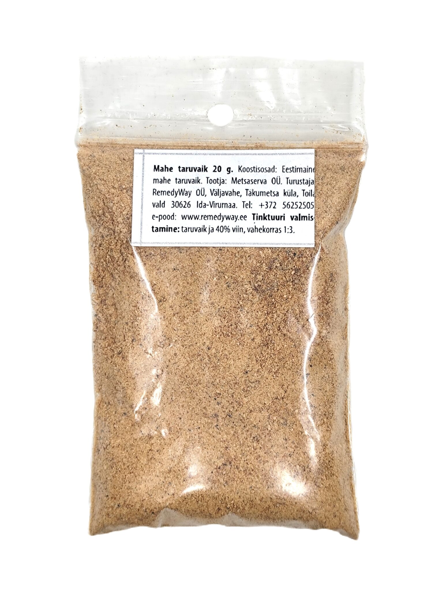 Mahe taruvaik 20g – wirumill.ee